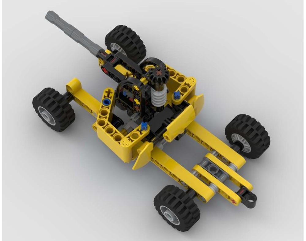 LEGO MOC-221531 Anti-Aircraft Gun 42197 Alternate Build by ErikGS ...