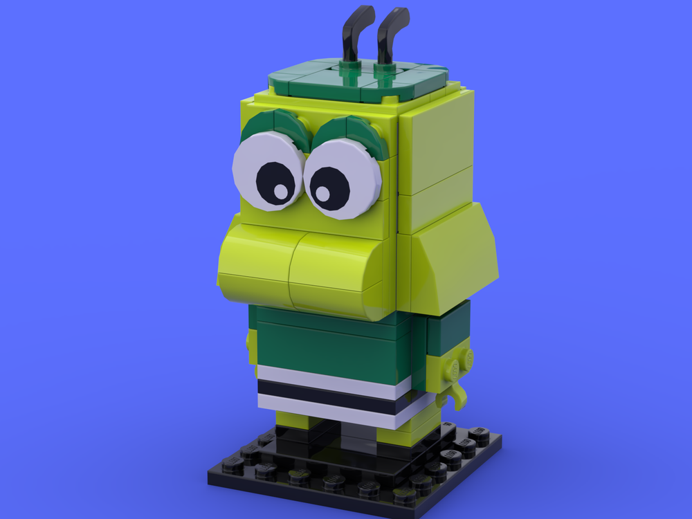 LEGO MOC Brickheadz Victor E. Green Mascot by allen1124 | Rebrickable ...