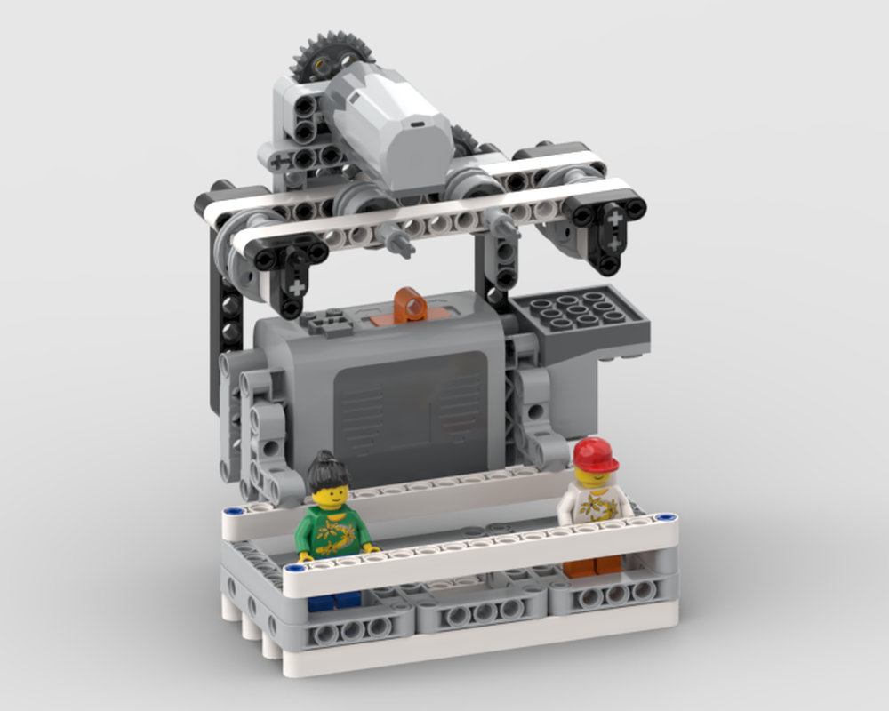 LEGO MOC Cable Funicular by lazzariya | Rebrickable - Build with LEGO