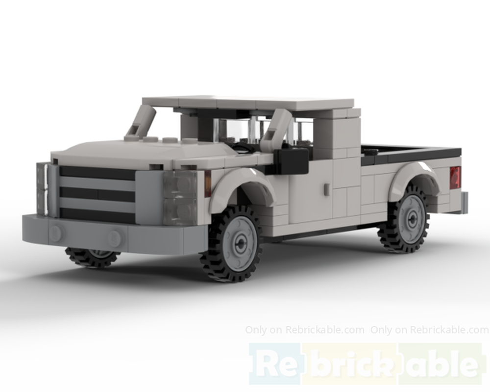 LEGO MOC Ford F-250 Super Duty XLT Standard Cab by ZaneWC | Rebrickable ...