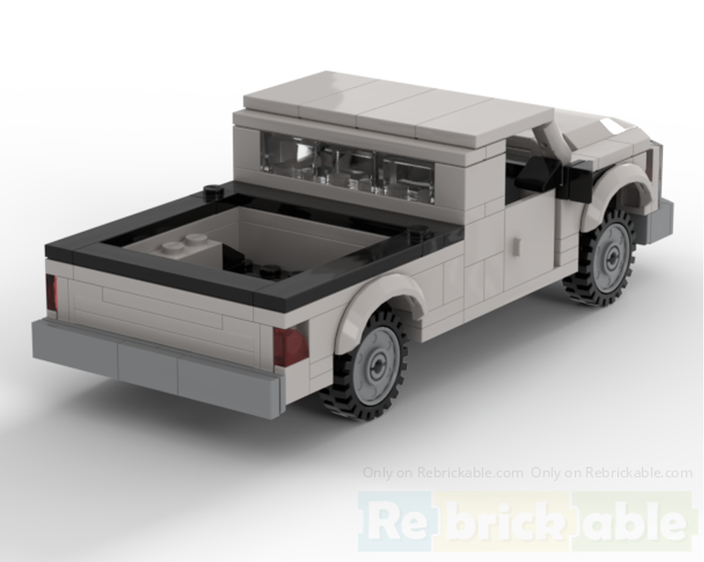 LEGO MOC Ford F-250 Super Duty XLT Standard Cab by ZaneWC | Rebrickable ...