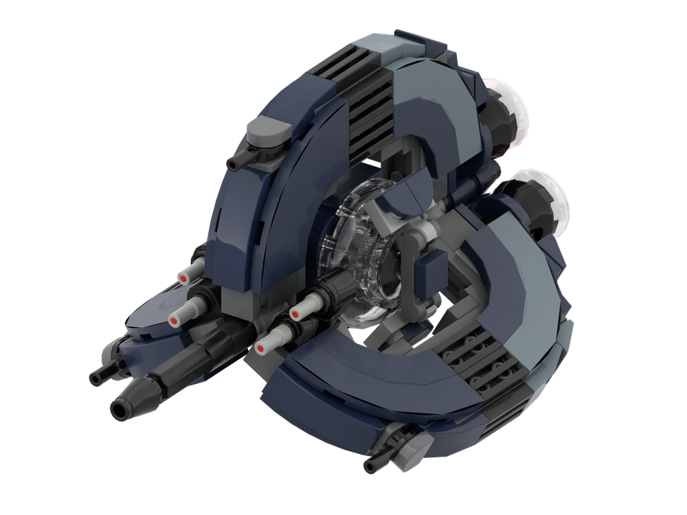 LEGO MOC-221543 Minifig Scale Droid Tri-Fighter (CIS Tri Fighter) by ...
