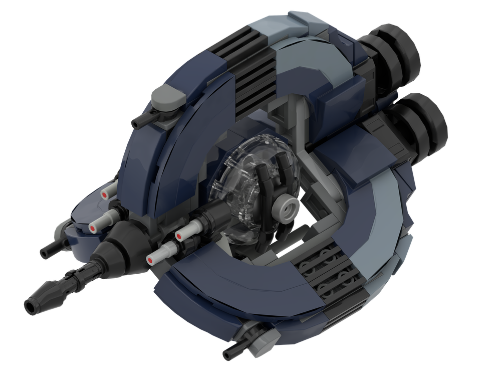 LEGO MOC-221543 Minifig Scale Droid Tri-Fighter (CIS Tri Fighter) by ...