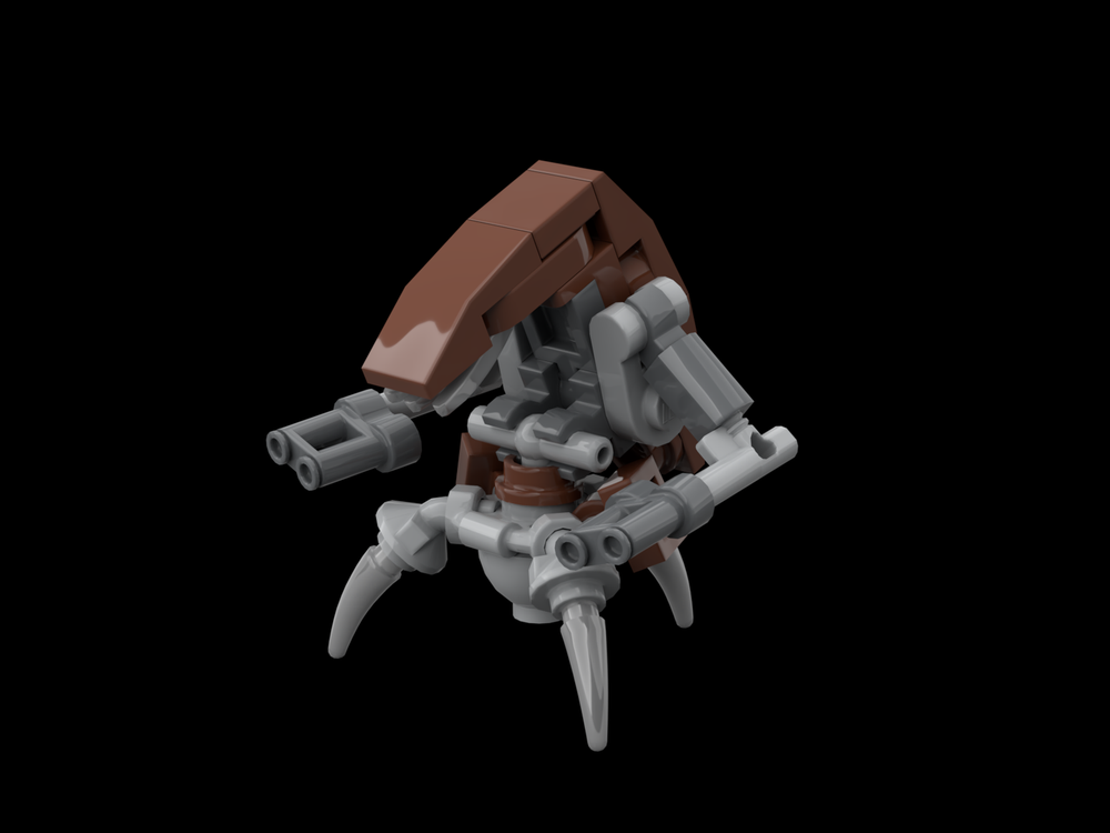 LEGO MOC Droideka - Minifigure Scale by ImALoner | Rebrickable - Build ...