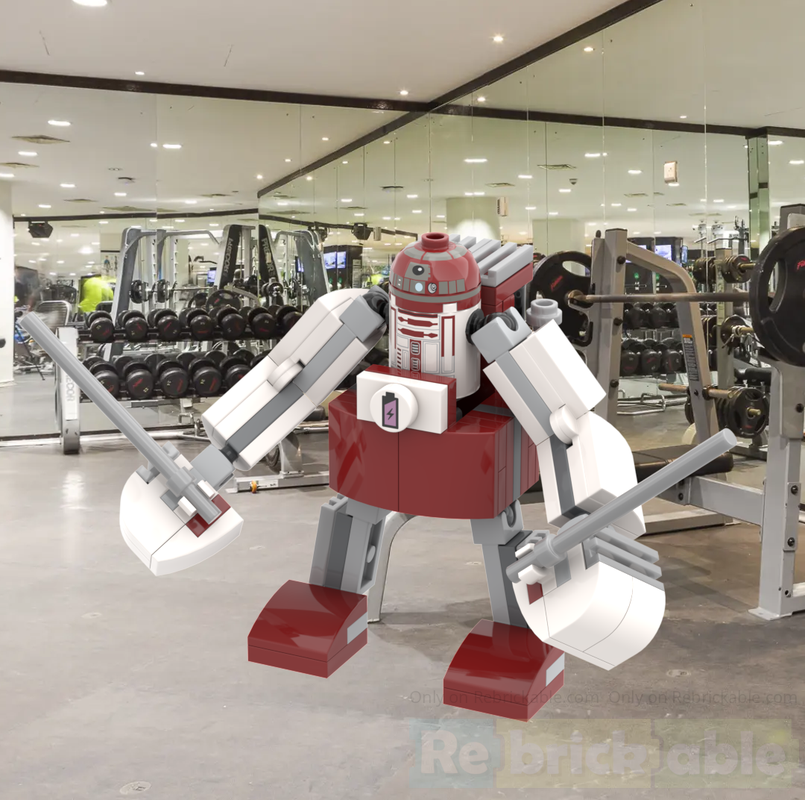 LEGO MOC Buff R4-P17 by LucSoleBricks | Rebrickable - Build with LEGO