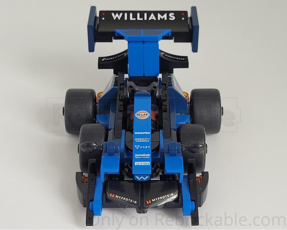 LEGO MOC Tooned Williams Racing F1 Team FW46 by ford4thot | Rebrickable ...
