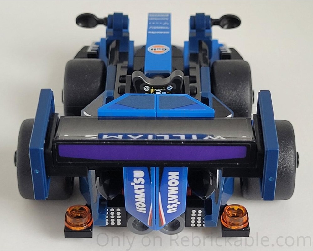 LEGO MOC Tooned Williams Racing F1 Team FW46 by ford4thot | Rebrickable ...