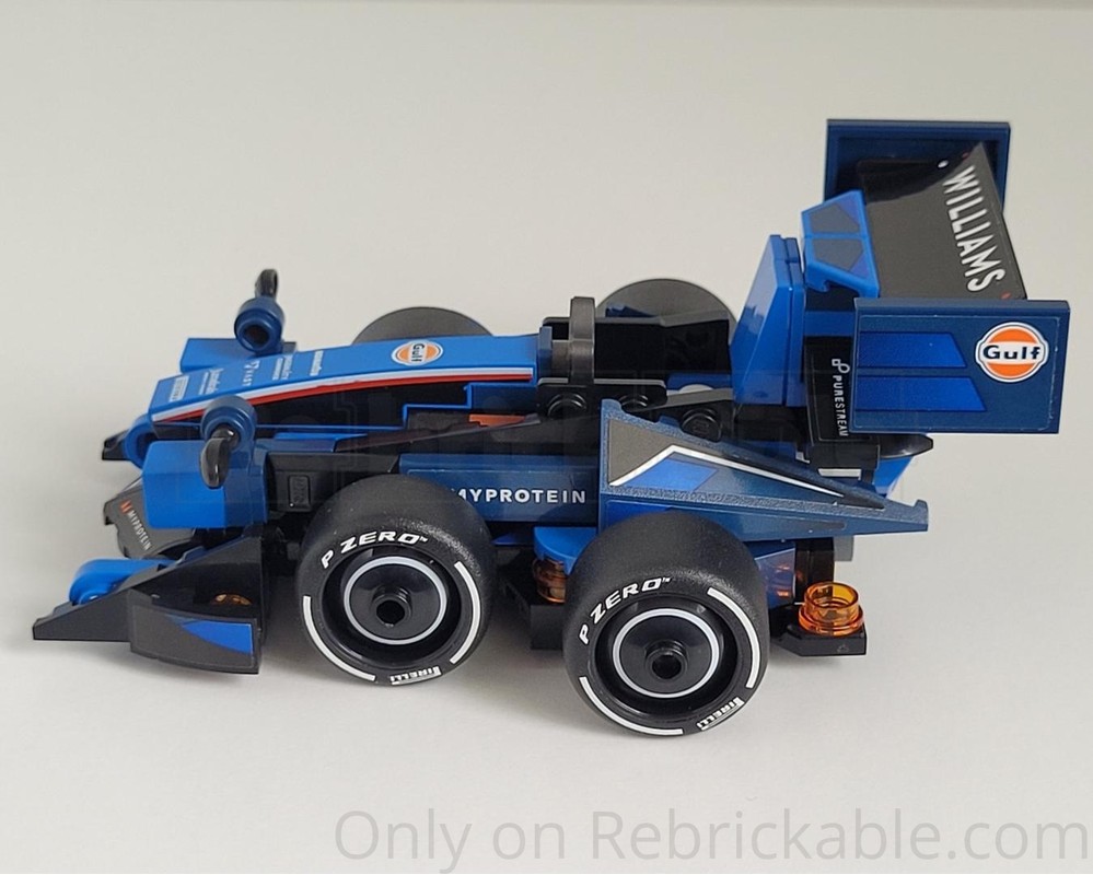 LEGO MOC Tooned Williams Racing F1 Team FW46 by ford4thot | Rebrickable ...
