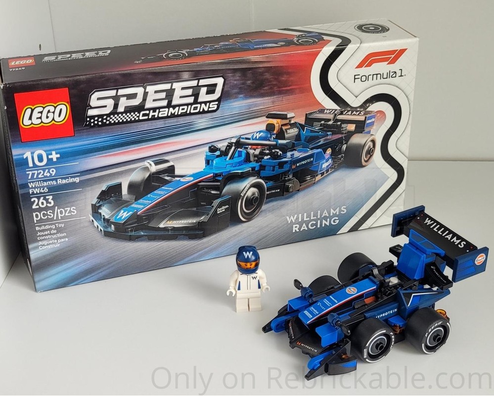 LEGO MOC Tooned Williams Racing F1 Team FW46 by ford4thot | Rebrickable ...