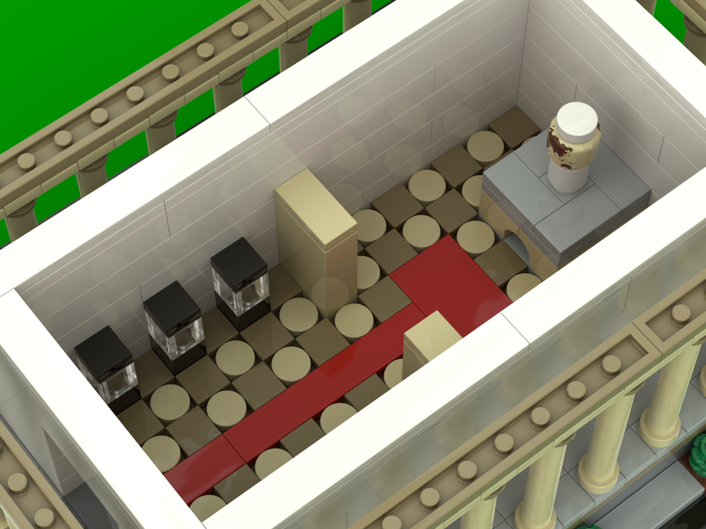 LEGO MOC Greek Temple by Machi Koro Dude | Rebrickable - Build with LEGO
