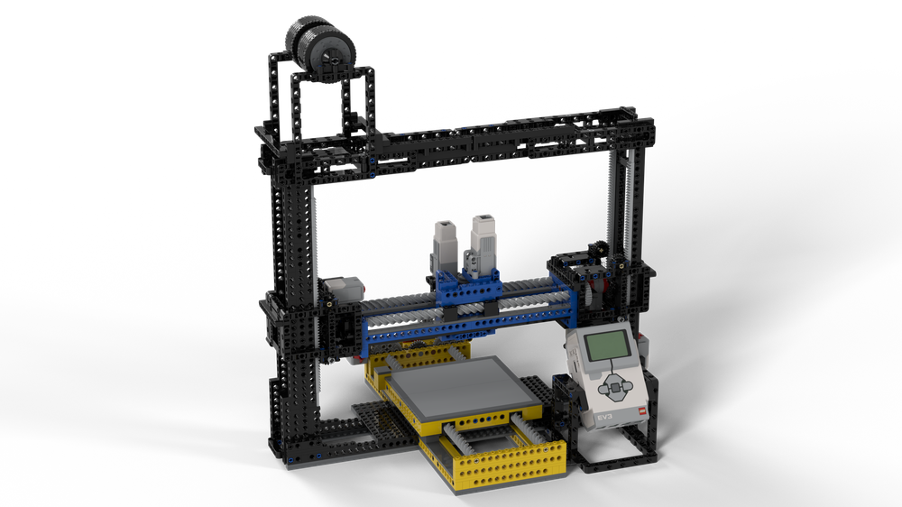 LEGO MOC Functional 3D Printer by Creative_Mindstorms | Rebrickable ...