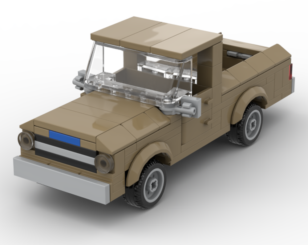 LEGO MOC updated chevy c-10 by EBbuilds | Rebrickable - Build with LEGO