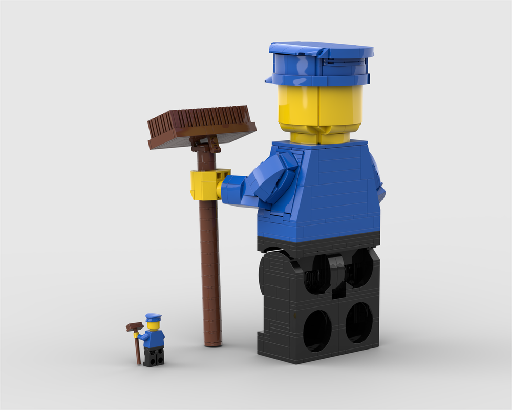 LEGO MOC-221569 Upscaled street sweeper by Briquoleur | Rebrickable ...