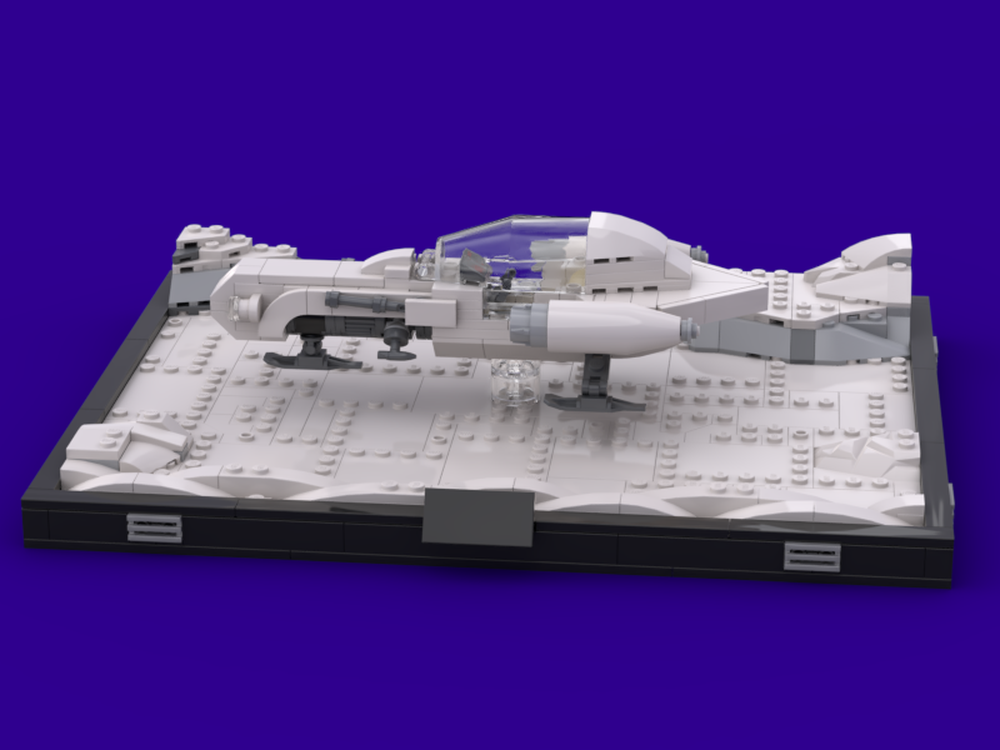 LEGO MOC CK-6 swoop speeder / Freeco bike by The_CLONE_501e ...