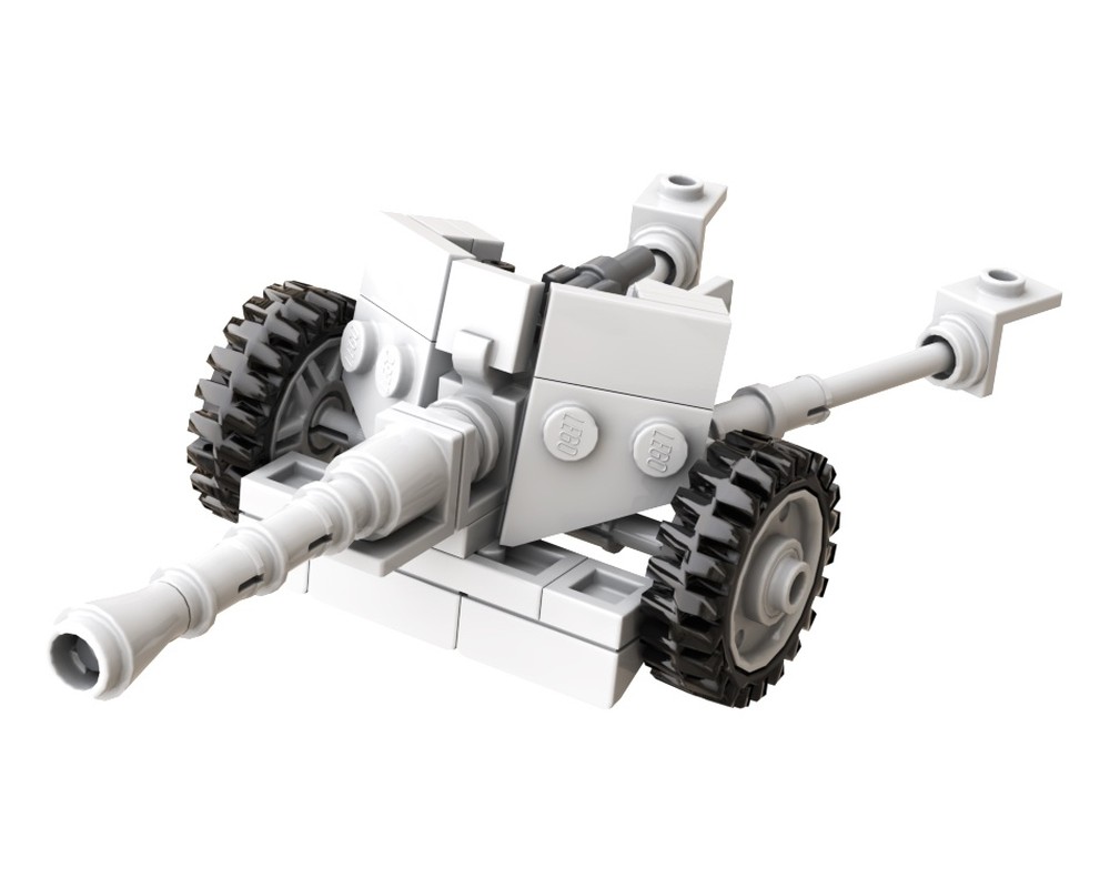 LEGO MOC PaK 40 Anti-Tank Gun – German WW2 Artillery by PeppePell ...