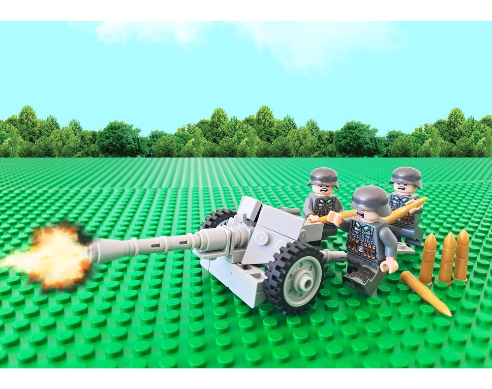 LEGO MOC PaK 40 Anti-Tank Gun – German WW2 Artillery by PeppePell ...