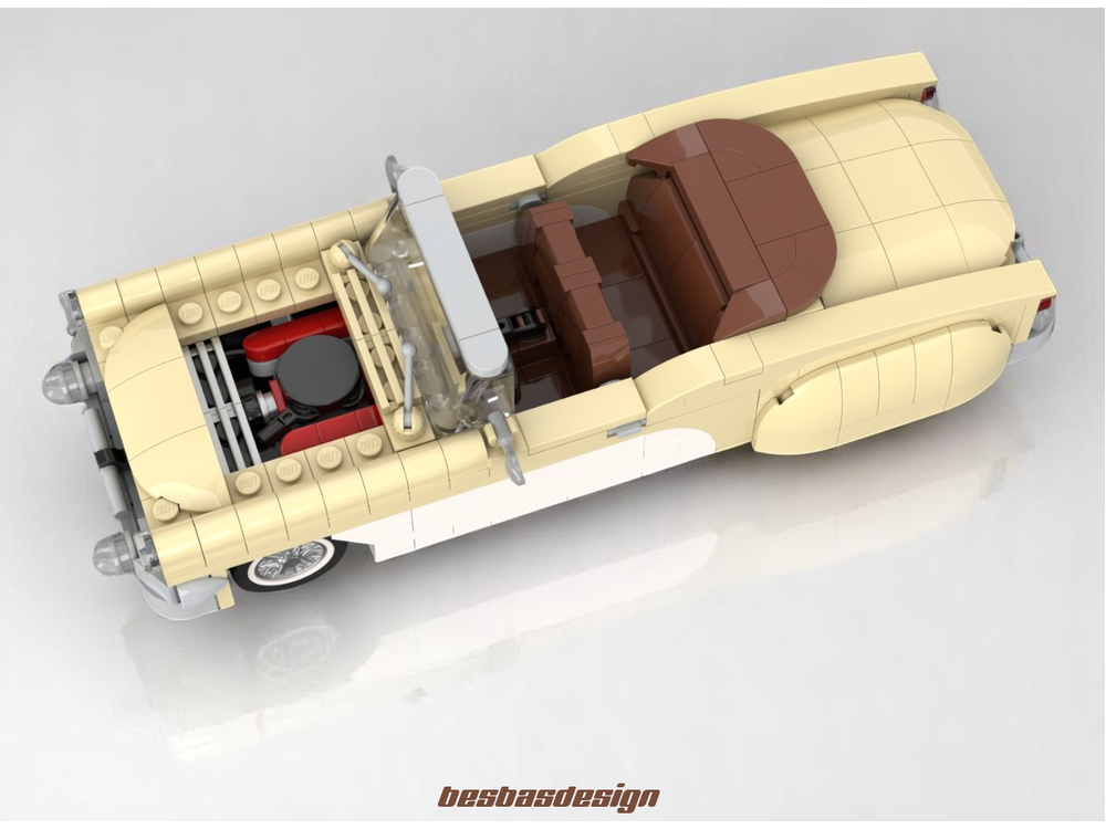 LEGO MOC American Classic Convertible by besbasdesign | Rebrickable ...