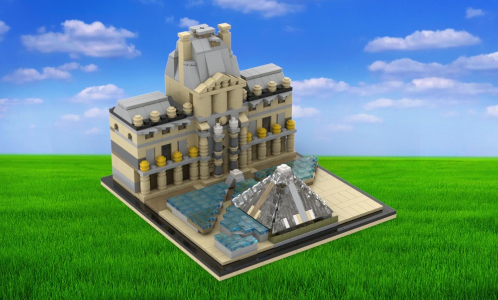 LEGO MOC Louvre by pakohc | Rebrickable - Build with LEGO
