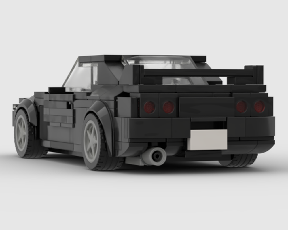 LEGO MOC Nissan gtr r32 by Helek | Rebrickable - Build with LEGO