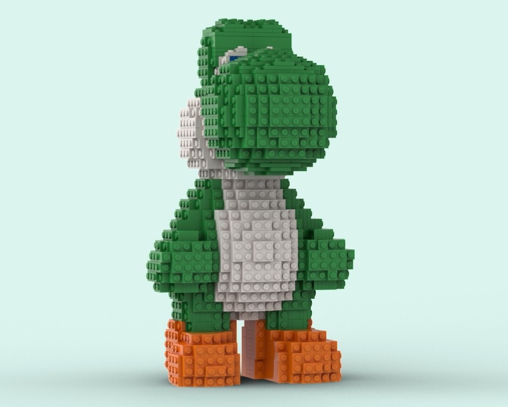 LEGO MOC-221593 Yoshi by xiaowang | Rebrickable - Build with LEGO