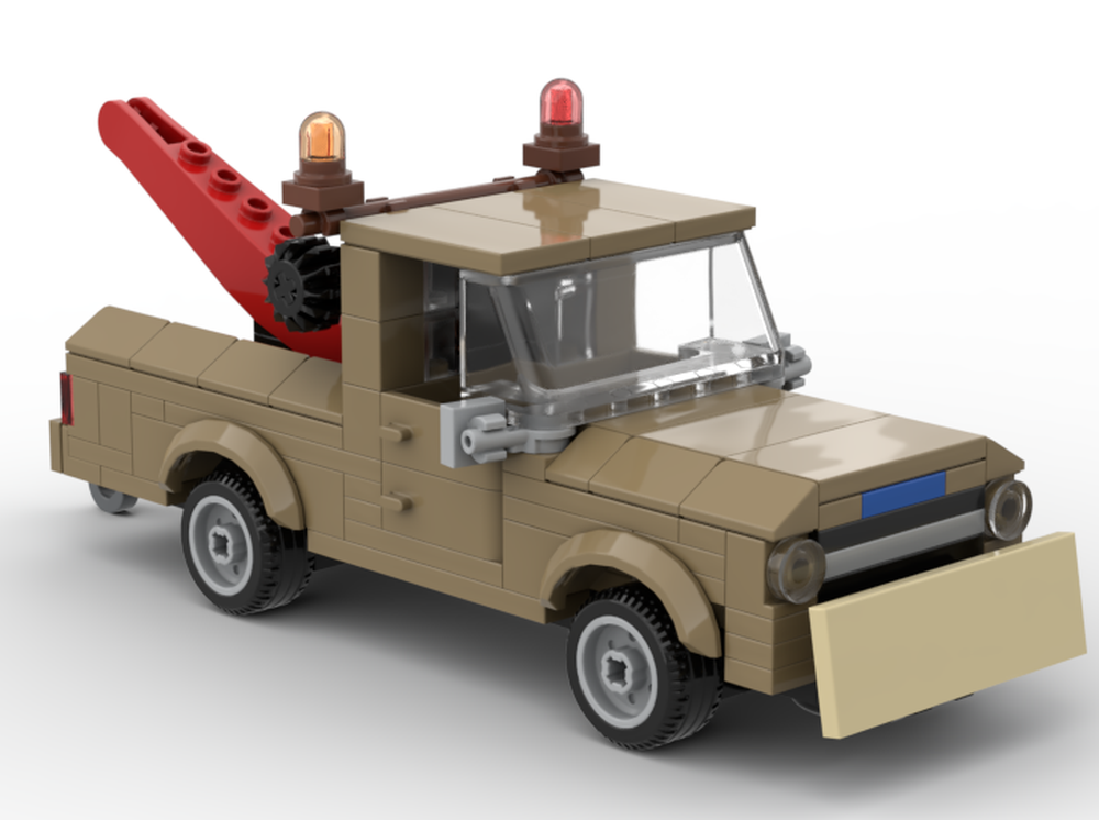LEGO MOC cooter's 1970 chevy c-10 tow truck (the dukes of hazzard) by ...