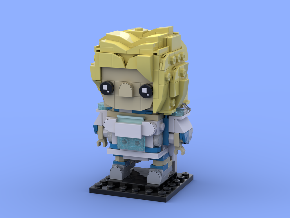LEGO MOC Marvel Rivals- Emma Frost Brickheadz by Penguins and plastic ...