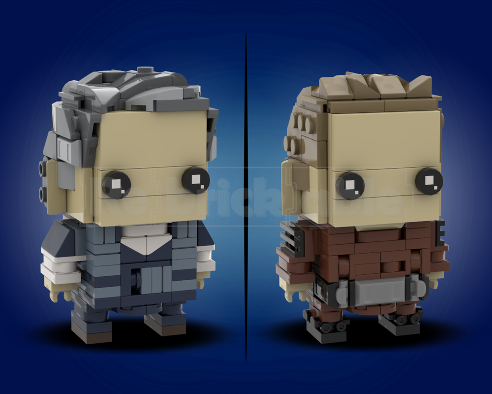 LEGO MOC Luthen Rael Brickheadz by Ant0noo | Rebrickable - Build with LEGO