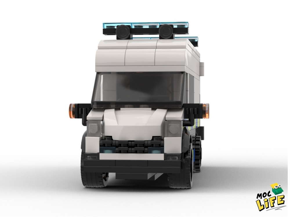 LEGO MOC Iveco Daily dually British police van by MocLife | Rebrickable ...