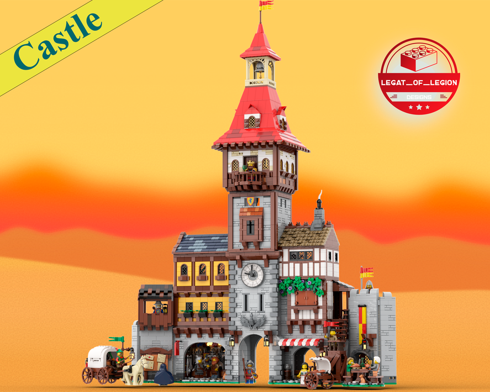 LEGO MOC-221624 Complete Medieval Town Square by Legat_Of_Legion ...