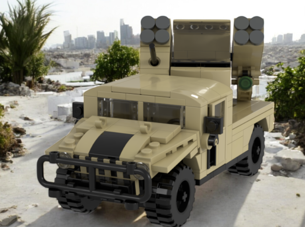 LEGO MOC Avenger humvee by Potato_boi_2022 | Rebrickable - Build with LEGO