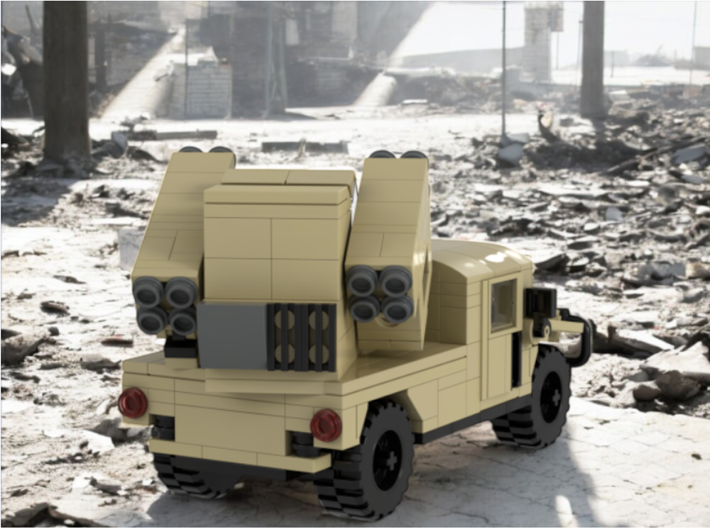 LEGO MOC Avenger humvee by Potato_boi_2022 | Rebrickable - Build with LEGO