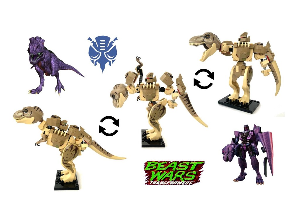 LEGO MOC Megatron Beast Wars Transformer - Jurassic Alt Build by ...