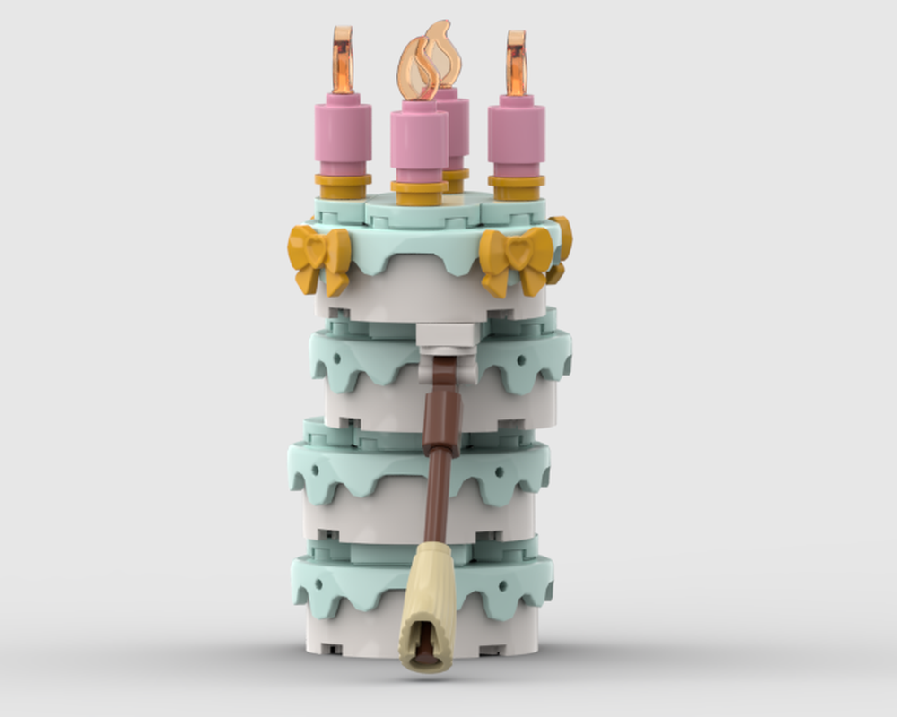 LEGO MOC Sleeping Beauty Cake by CurtainLamp | Rebrickable - Build with ...