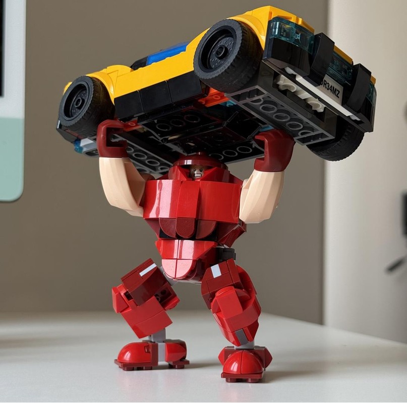 LEGO MOC-221688 Juggernaut - (Marvel, X-Men, Spiderman Villain) by ...
