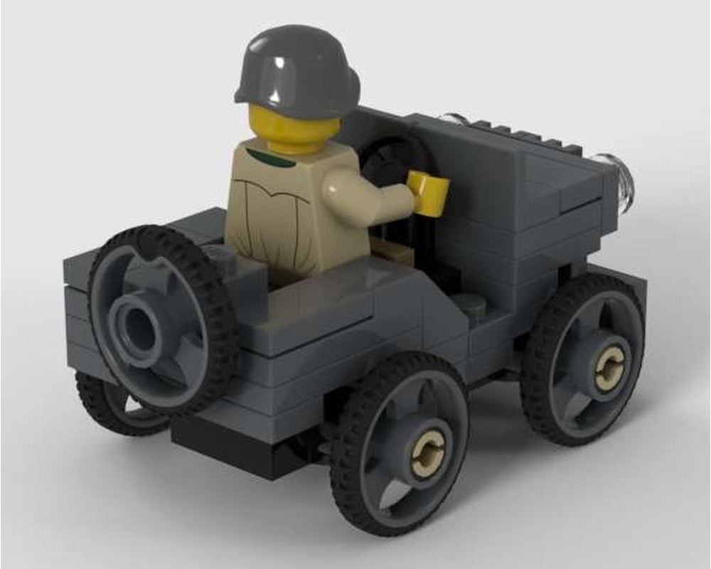LEGO MOC WWII Jeep Soap Box Car by mikey2110 | Rebrickable - Build with ...