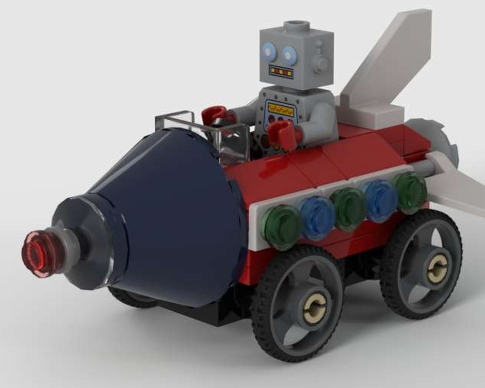 LEGO MOC-221693 Rocket Soap Box Car by mikey2110 | Rebrickable - Build ...