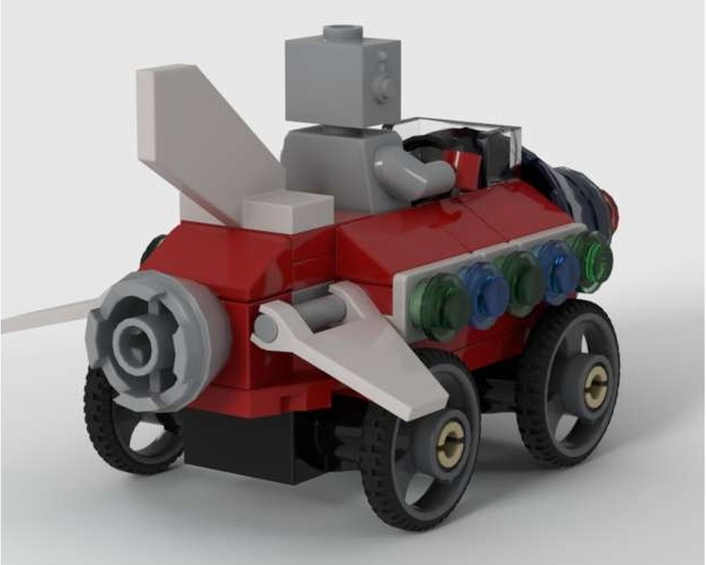 LEGO MOC Rocket Soap Box Car by mikey2110 | Rebrickable - Build with LEGO