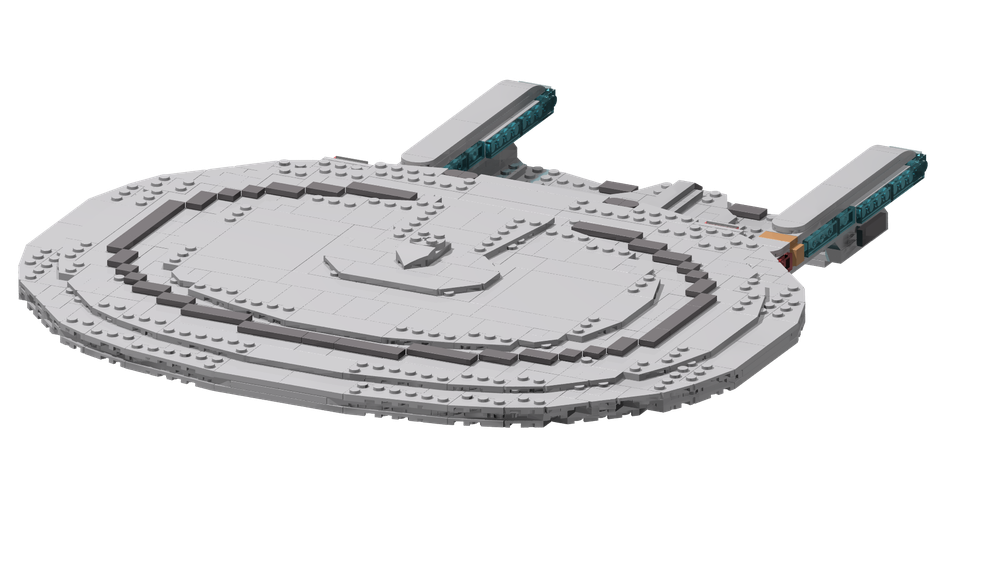 LEGO MOC All Galaxy-Class Variants (Classic, Venture Refit, Galaxy X ...