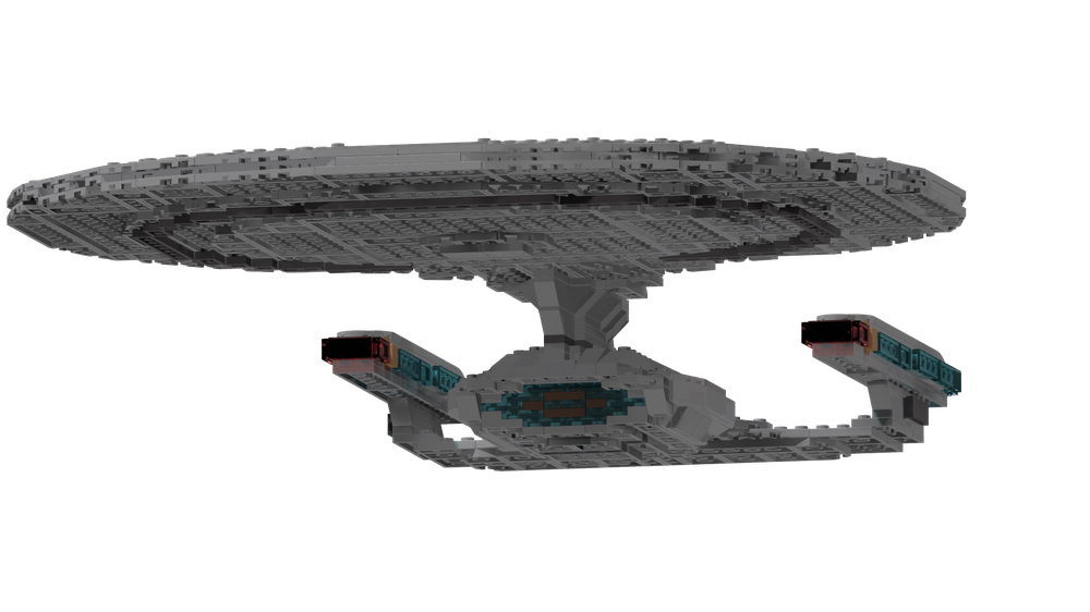 LEGO MOC All Galaxy-Class Variants (Classic, Venture Refit, Galaxy X ...