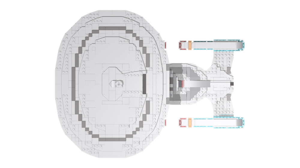 LEGO MOC All Galaxy-Class Variants (Classic, Venture Refit, Galaxy X ...