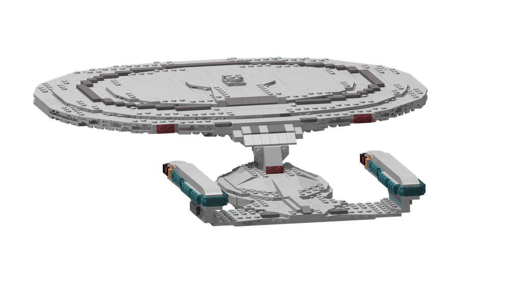 LEGO MOC All Galaxy-Class Variants (Classic, Venture Refit, Galaxy X ...
