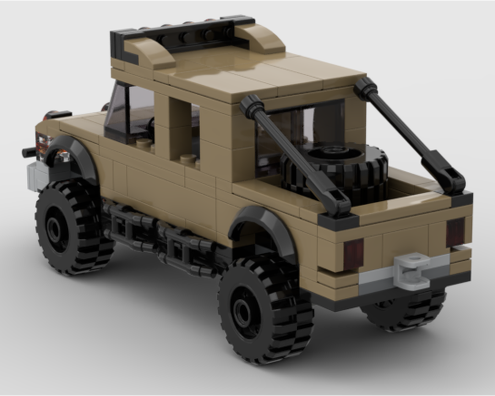 LEGO MOC-221698 chevy lifted by SMEDISON | Rebrickable - Build with LEGO