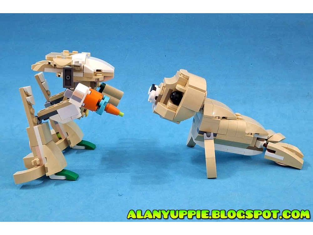 LEGO MOC Mech ED-209, protector of LEGO Seal /alternate built of set ...