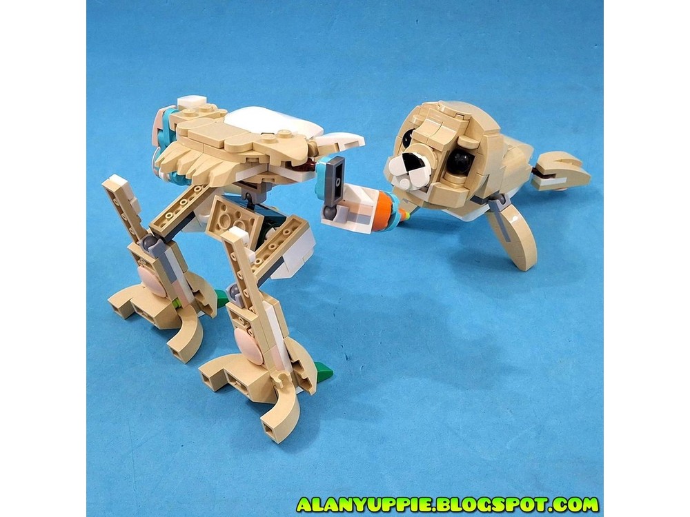 LEGO MOC Mech ED-209, protector of LEGO Seal /alternate built of set ...