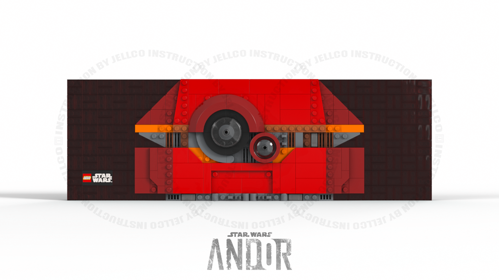 LEGO MOC Droid B2EMO 3D Poster style Background for Micro B2EMO by ...