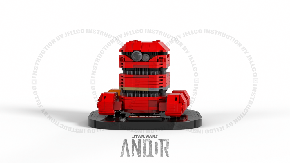 LEGO MOC Micro Size B2EMO Droid Simple Stand Version by jellco ...