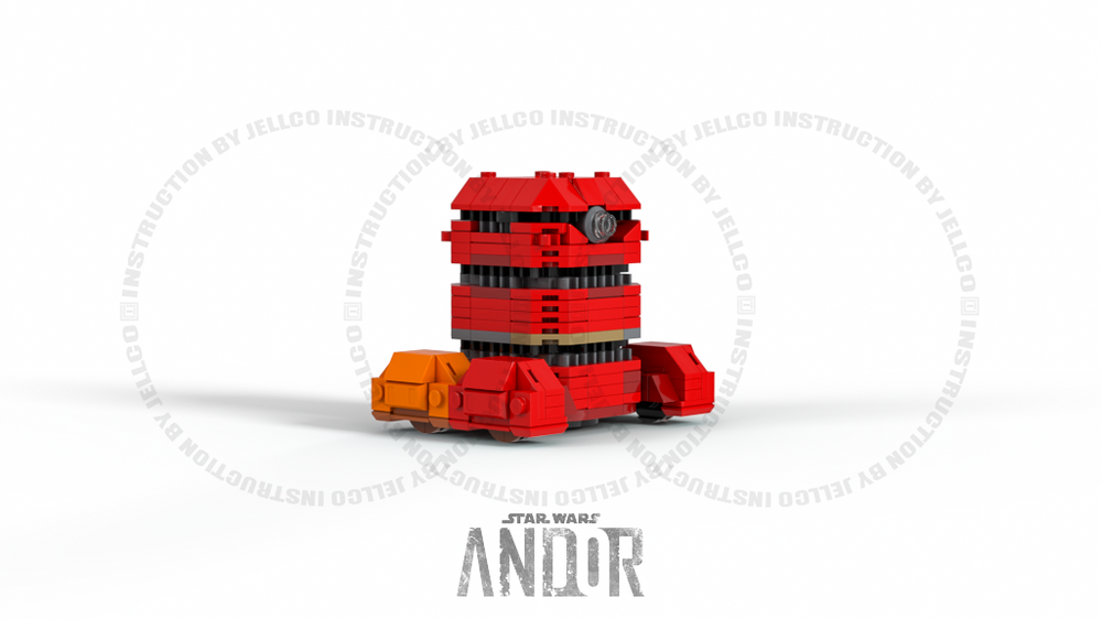 LEGO MOC Micro Size B2EMO Droid Simple Stand Version by jellco ...