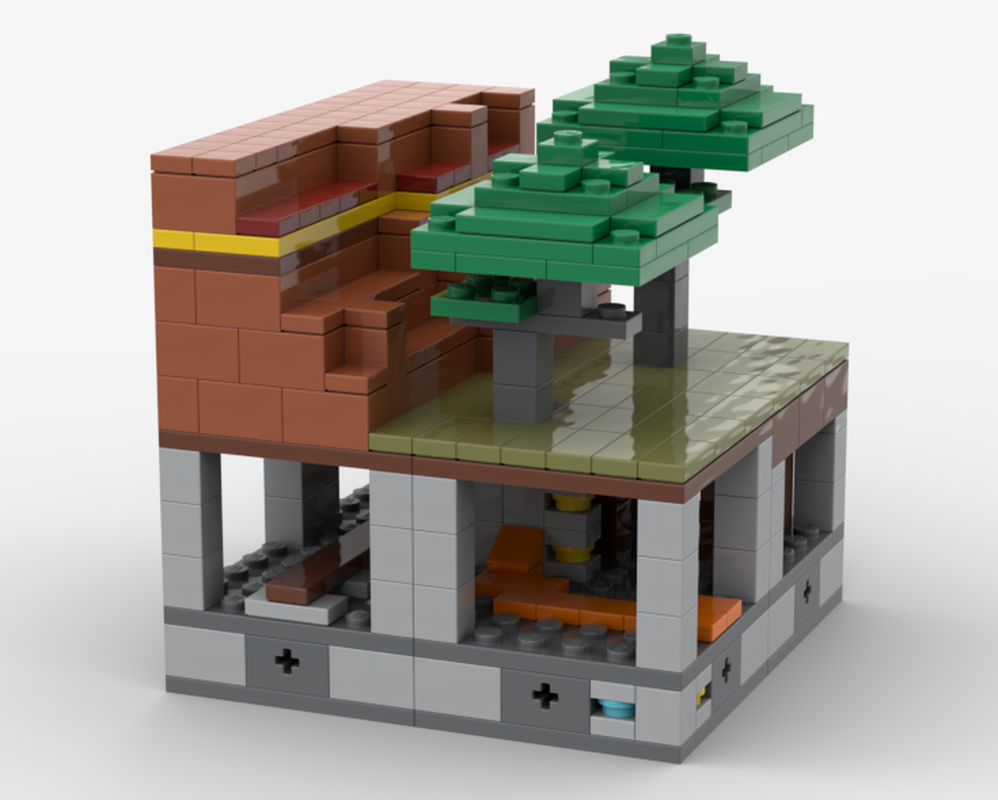 LEGO MOC MC Micro-World Badlands/Savannah by Brick_by_Nic | Rebrickable ...