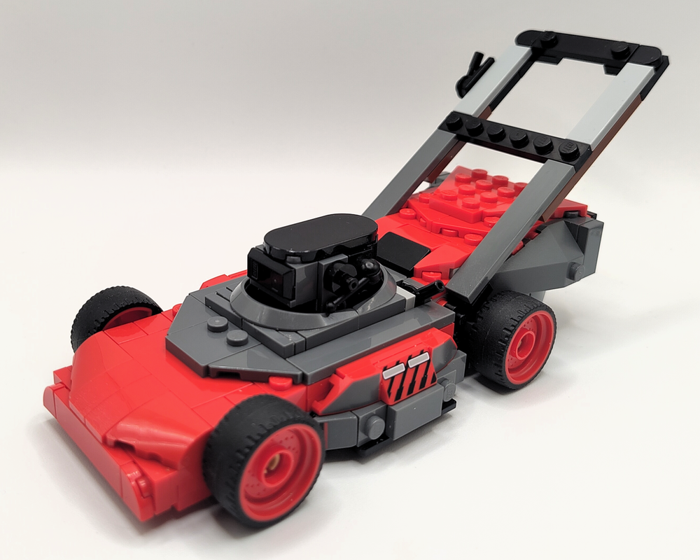 LEGO MOC 76921 Lawn Mower by Dafeld | Rebrickable - Build with LEGO