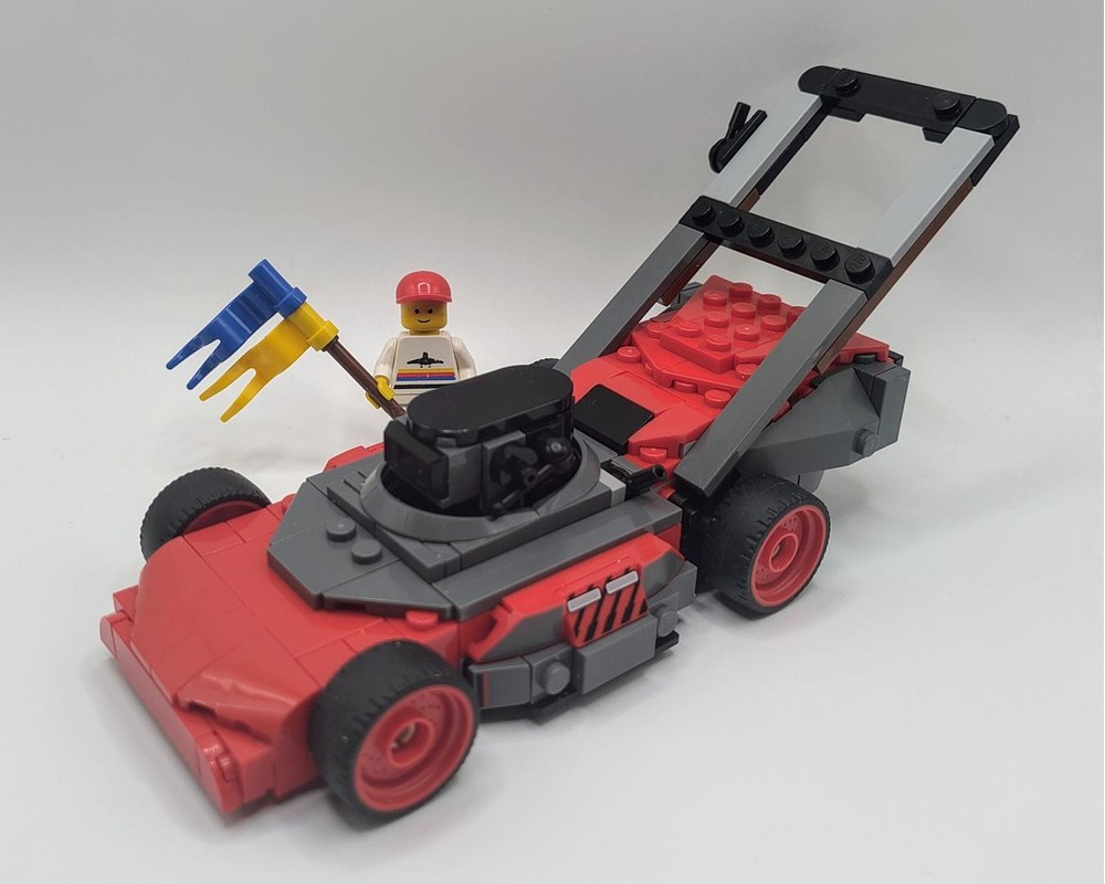 LEGO MOC-221721 76921 Lawn Mower by Dafeld | Rebrickable - Build with LEGO